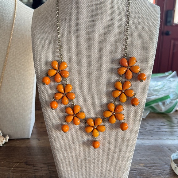 Charming Charlie | Jewelry | Nwt Charming Charlie Statement Orange ...